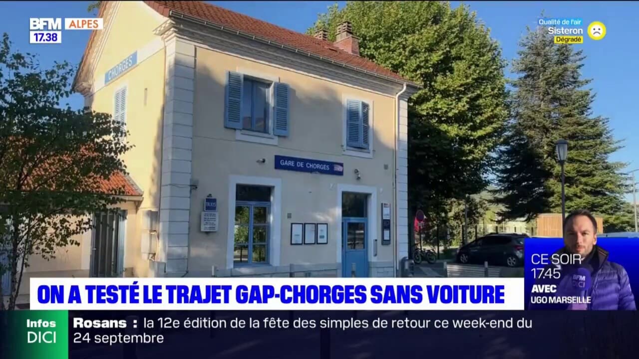 BFM DICI a testé le trajet Gap-Chorges sans voiture