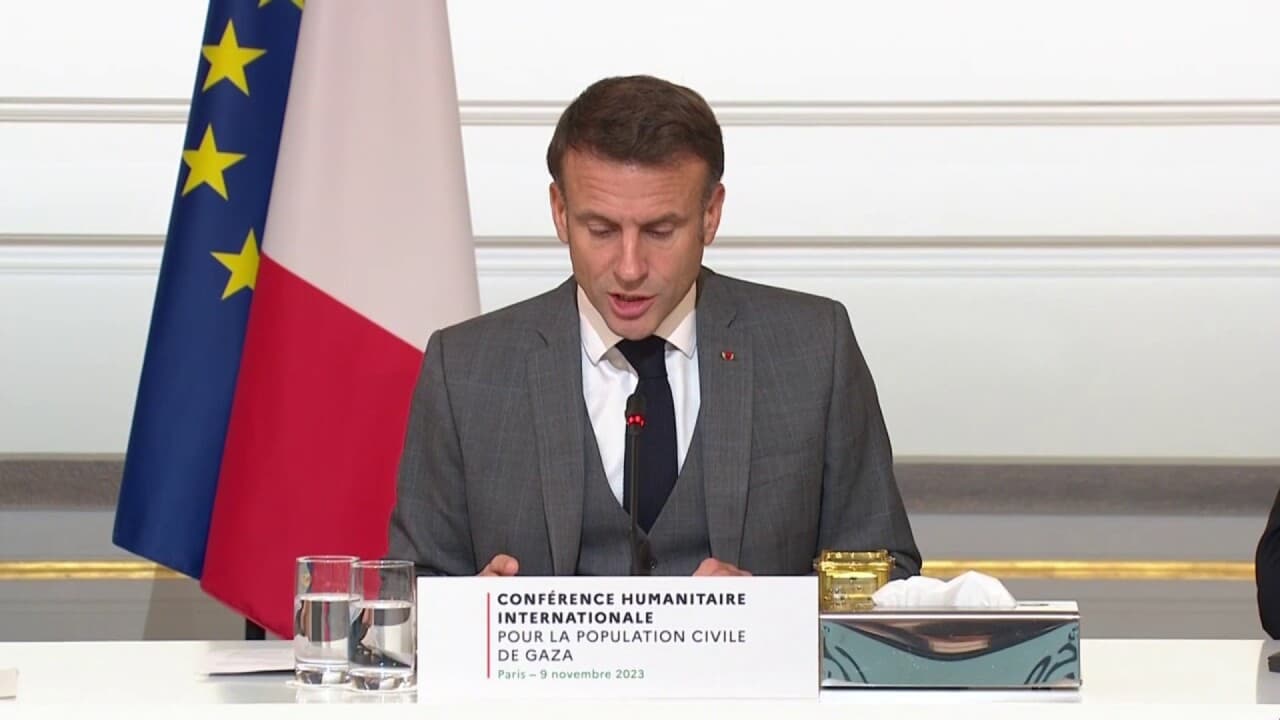 Israël/Hamas: Emmanuel Macron appelle à "œuvrer à un cessez-le-feu"