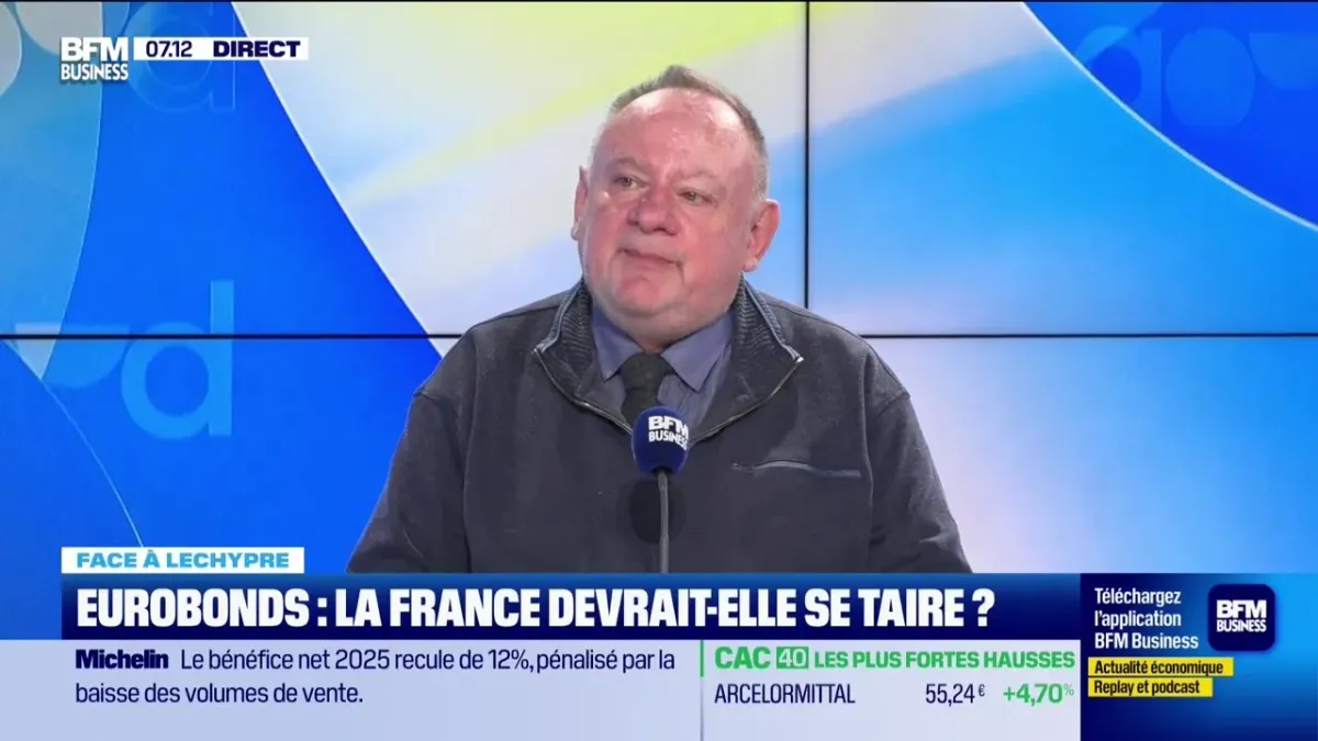 Emmanuel Lechypre face à Jean-Marc Daniel : Eurobonds, la France ...