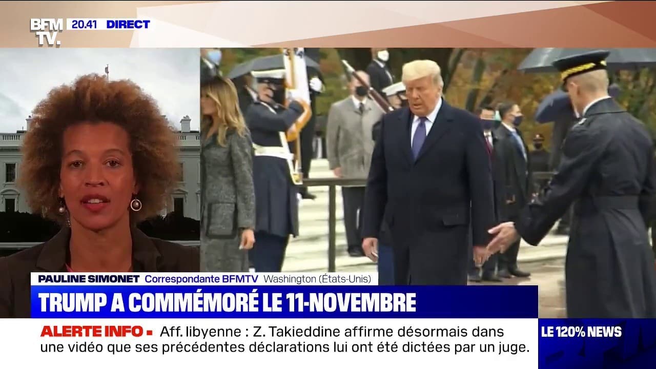 11-Novembre: Donald Trump a fait sa première sortie officielle depuis l ...