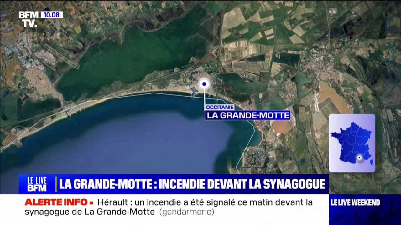 Un Incendie A été Signalé Ce Samedi Matin Devant La Synagogue De La