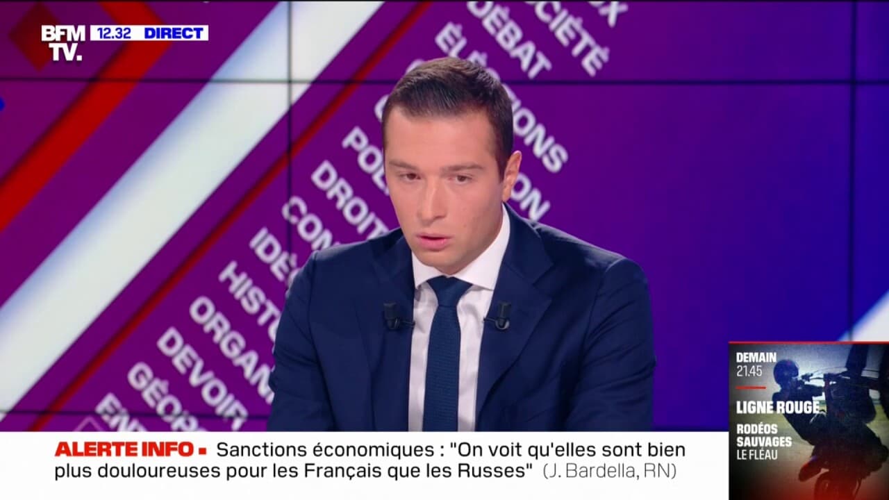 Jordan Bardella sur Louis Aliot: "Il a beaucoup de qualités (...) nous ...