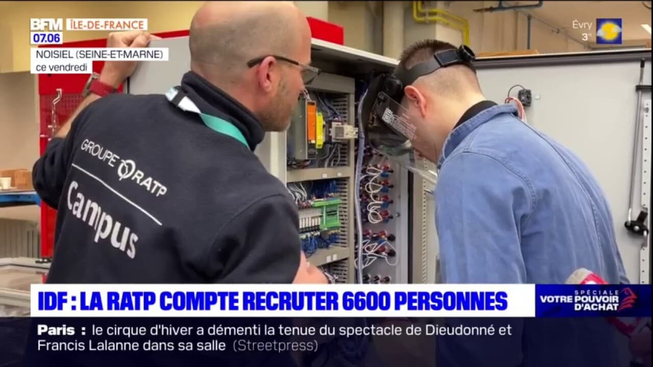 Île-de-France: la RATP veut embaucher 6600 personnes, de nouvelles ...