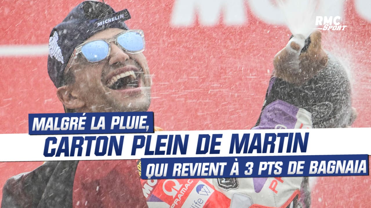 Moto Gp Vainqueur Au Japon Malgré La Pluie Martin Fait Carton Plein