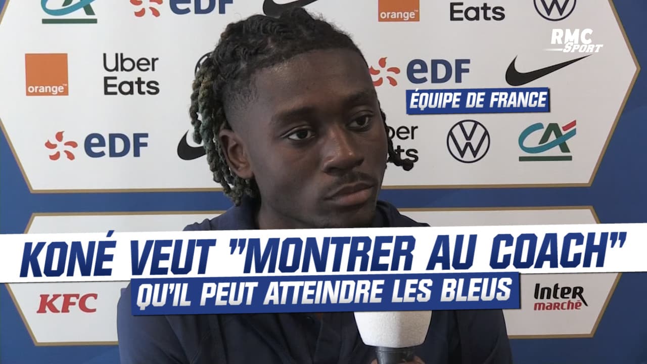 Équipe de France Espoirs : Koné veut "montrer au coach" qu’il peut ...
