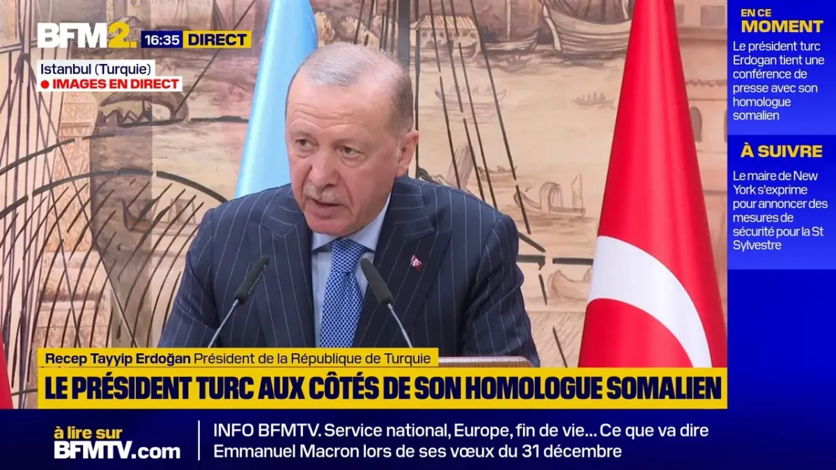 Reconnaissance par Israël du Somaliland: le président turc dénonce une ...