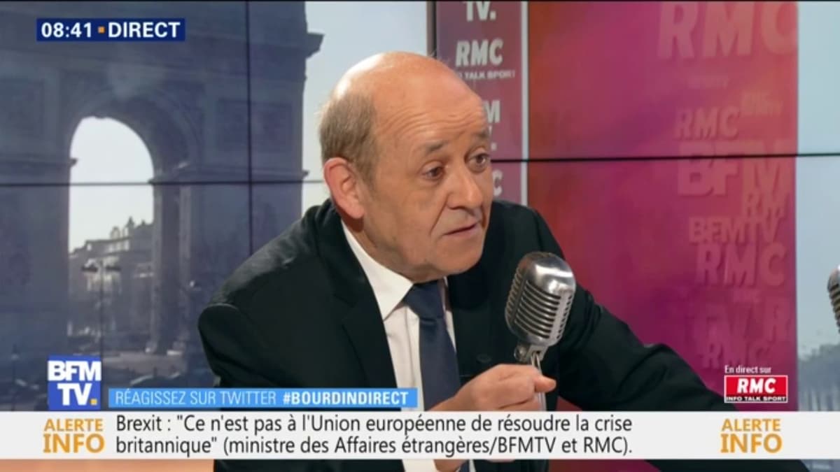 Jean-Yves Le Drian sur l'affaire Benalla: "Je pense que le Sénat a joué ...