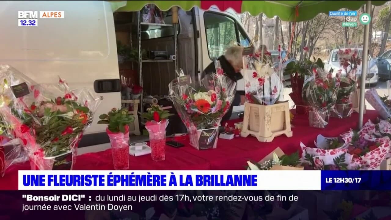 Alpes-de-Haute-Provence: une fleuriste éphémère à La Brillanne