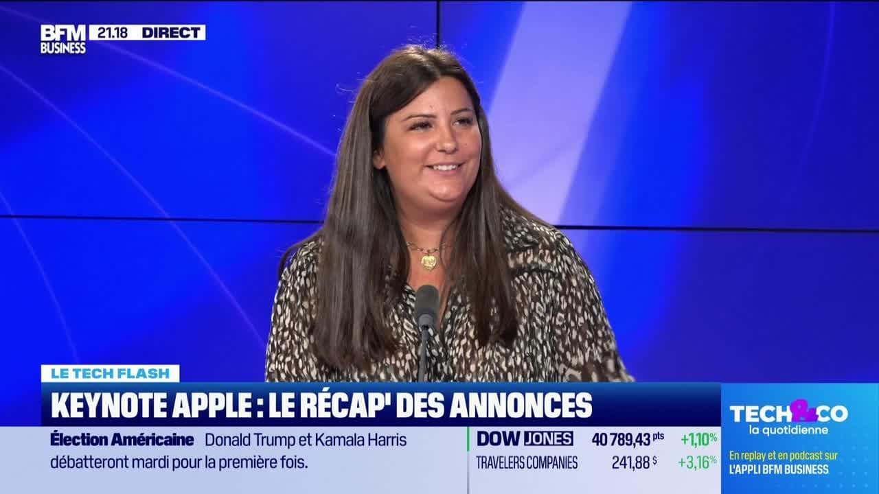 Le Tech Flash : Keynote Apple, le récap' des annonces par Léa Benaim - 09/09