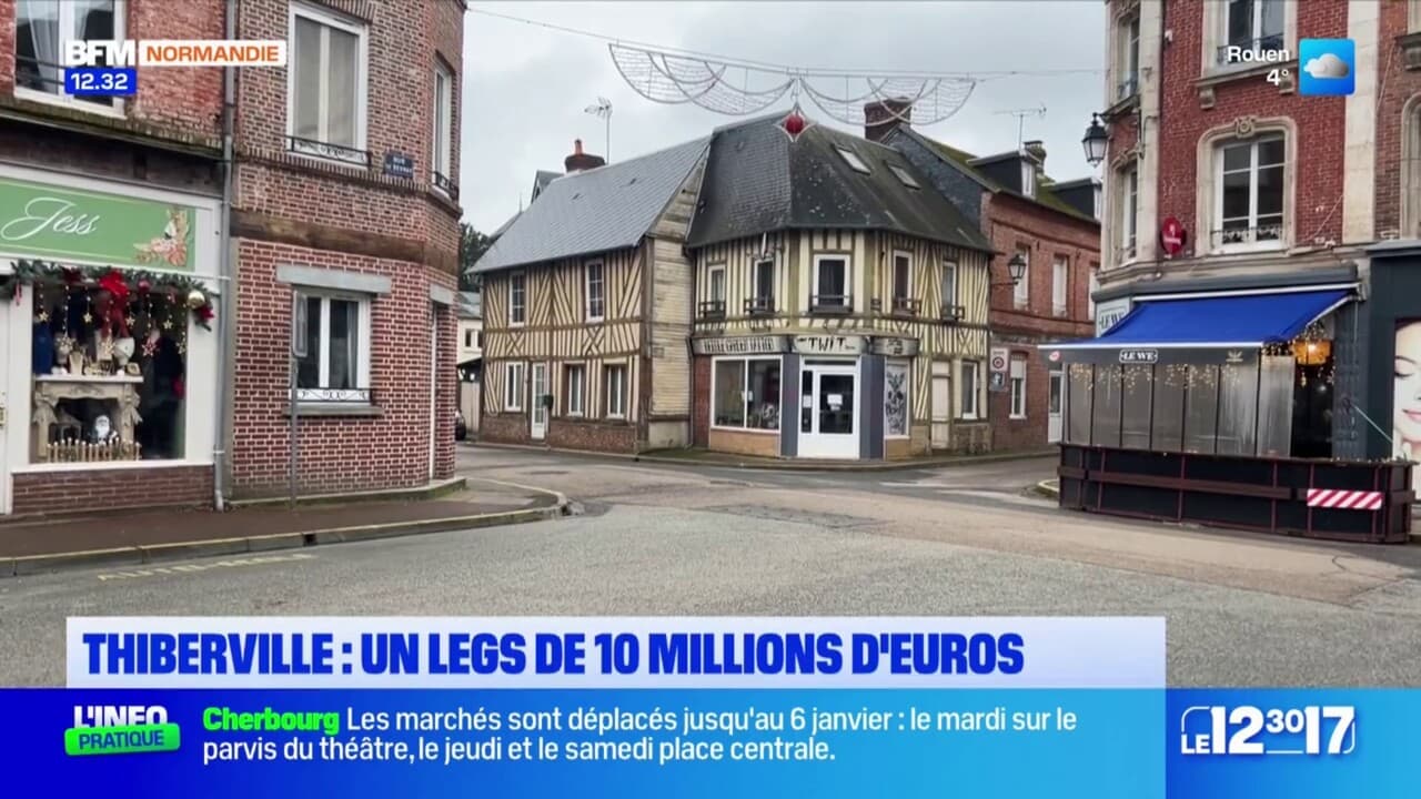 Eure: Thiberville reçoit un legs de 10 millions d'euros