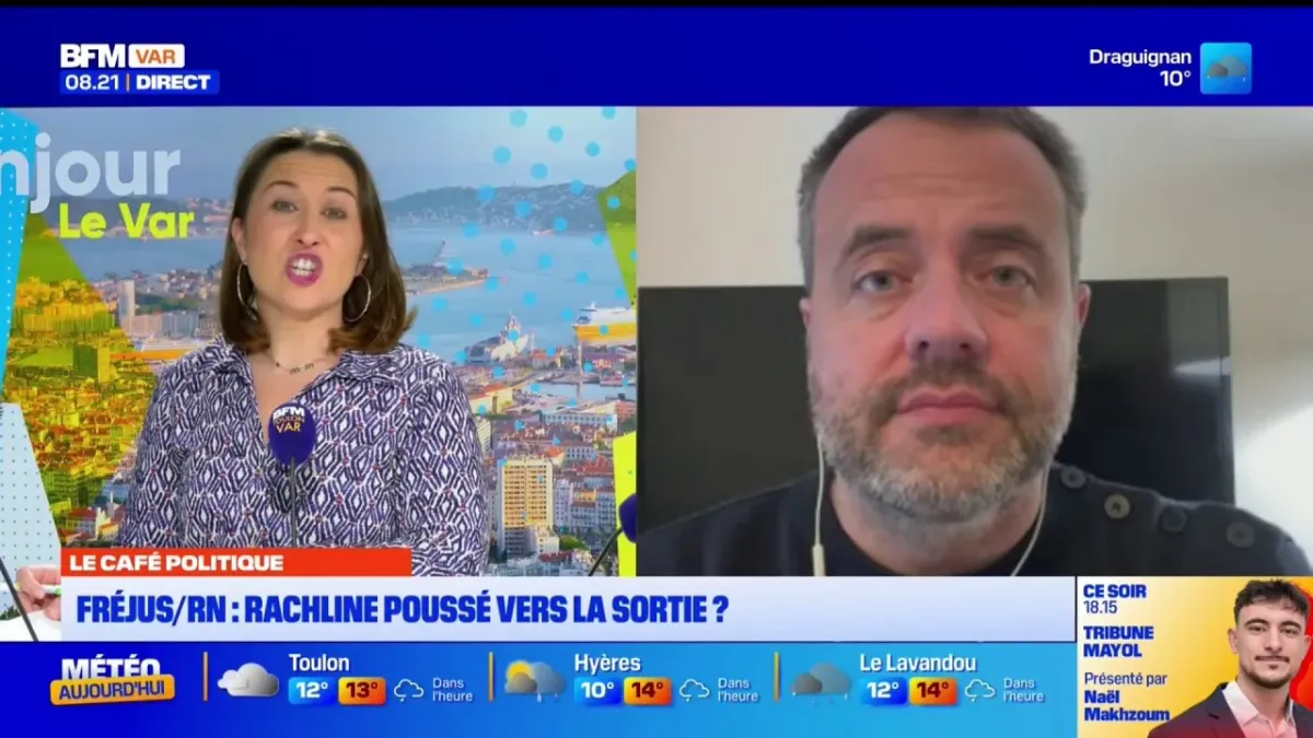 Le Café Pol’: à Fréjus, des tensions entre David Rachline et le RN?