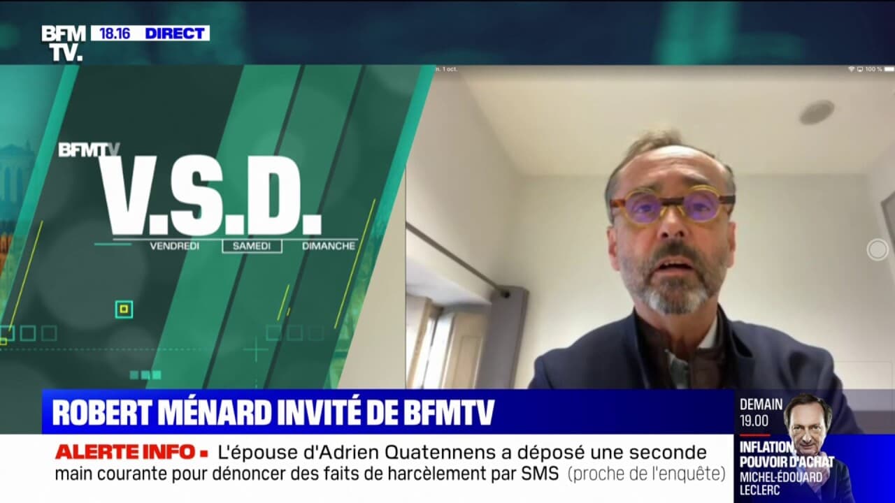 Robert Ménard: "Vladimir Poutine nous amène, petit à petit, à la guerre mondiale"