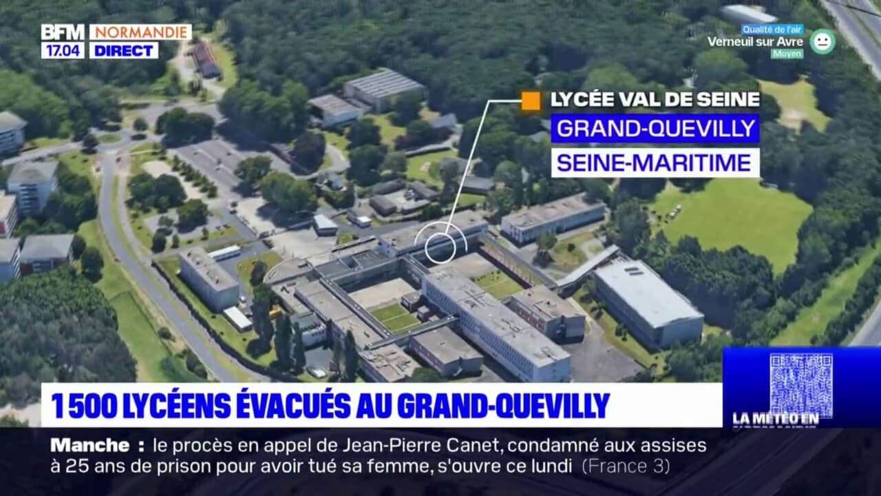 Grand-Quevilly: 1.500 lycéens évacués après une alerte à la bombe ce lundi