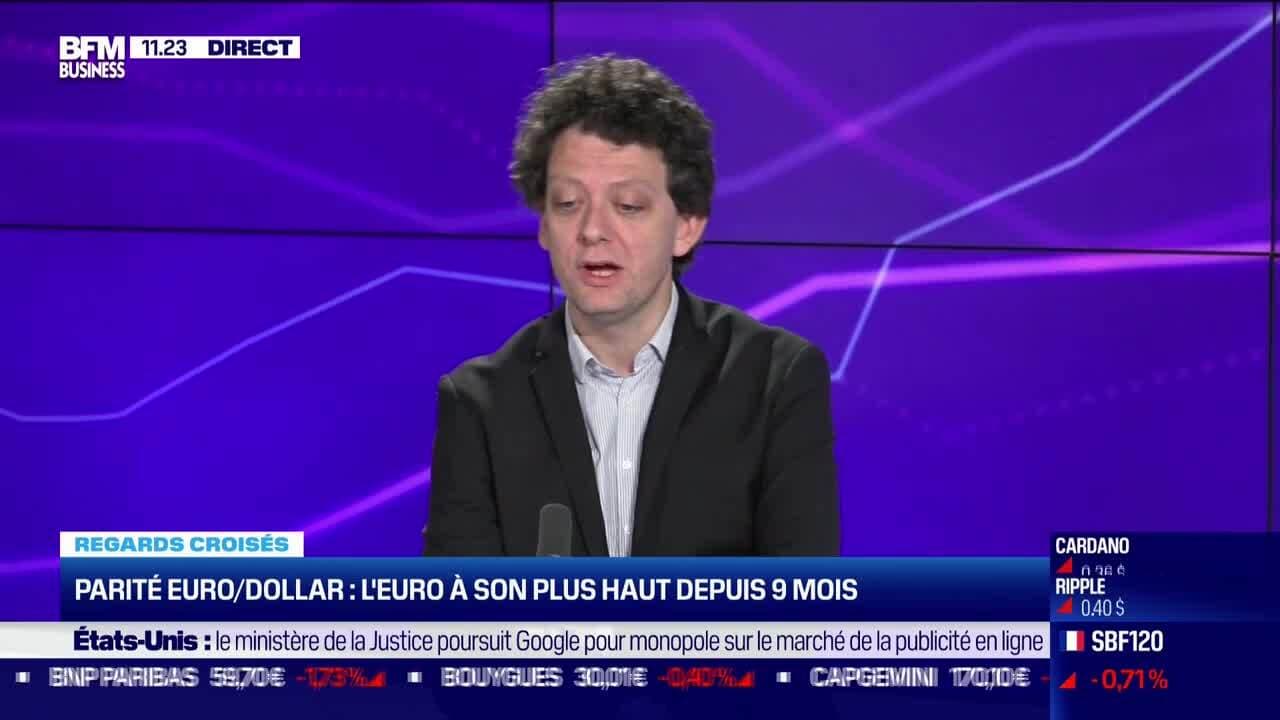 Philippe de Cholet VS Thibault Prébay : Parité Euro/Dollar, l'euro à son plus haut depuis neuf ...