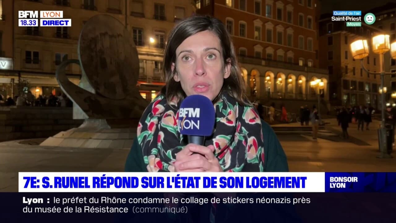 Lyon: Sandrine Runel réagit aux accusations sur l'état du logement qu ...