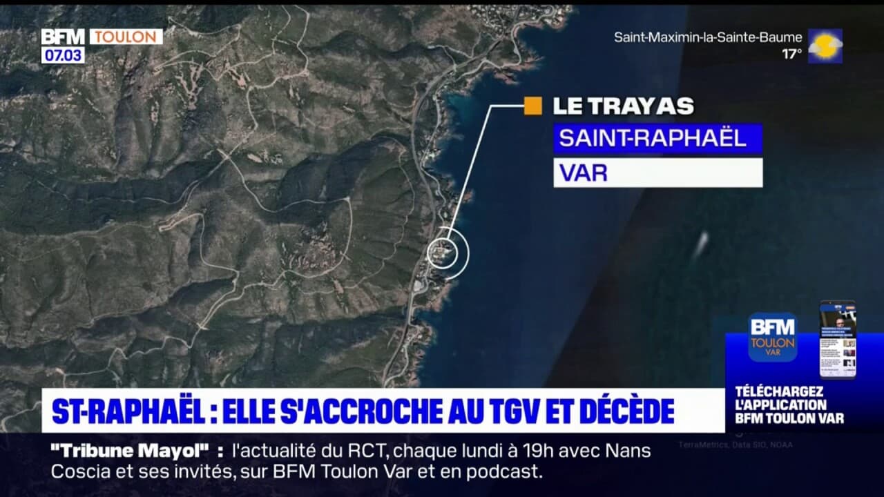 Var: une femme meurt après s'être accrochée au wagon d'un TGV Var: une femme meurt après s'être accrochée au wagon d'un TGV