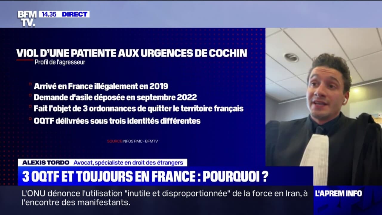 Viol Dans Un Hôpital Parisien Le Suspect Avait Reçu 3 Oqtf Sous 3 7495