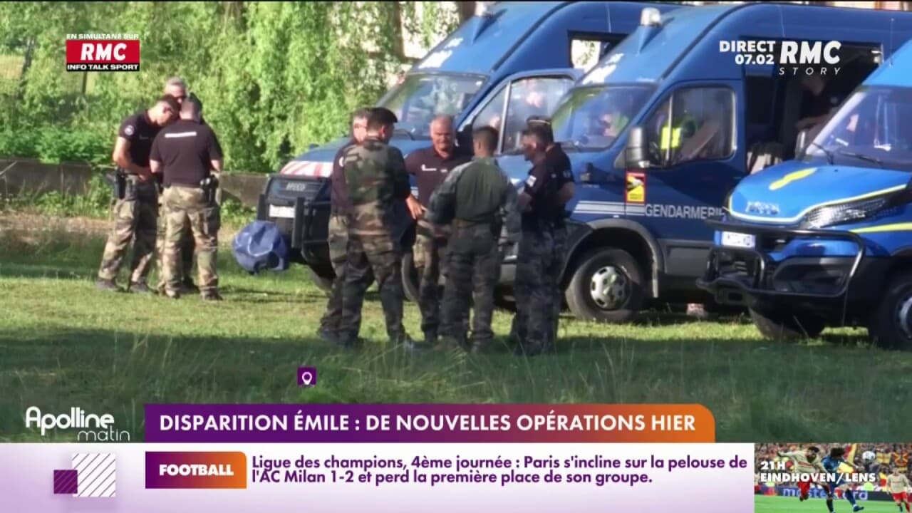 Disparition d'Emile: de nouvelles opérations mardi