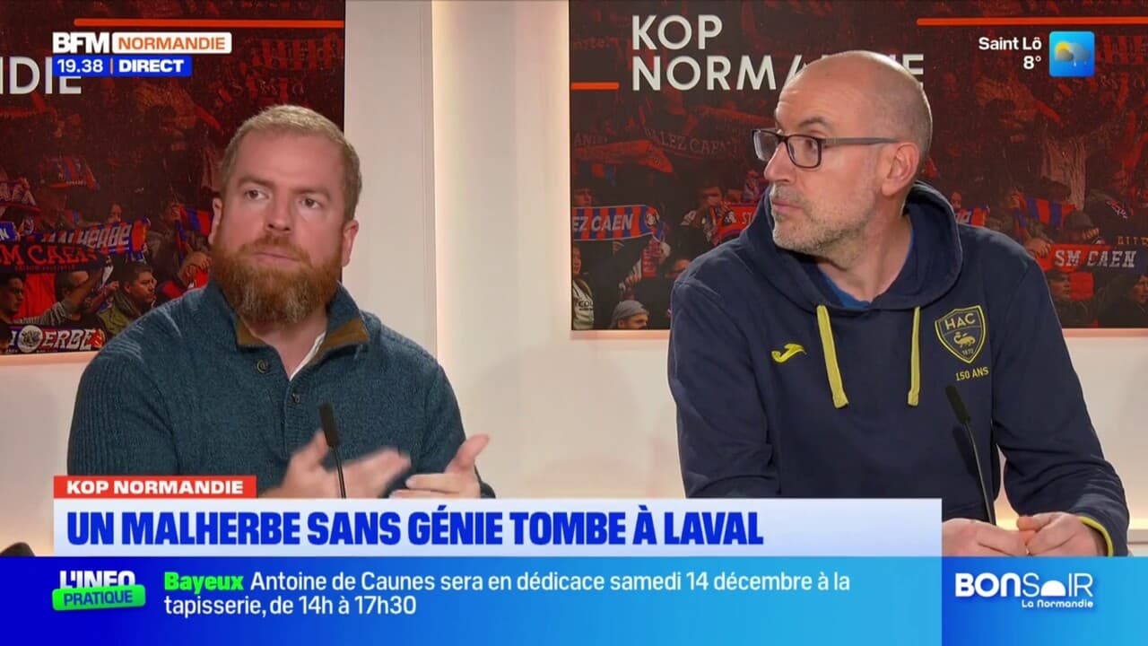 Kop Normandie du lundi 9 décembre - Caen sans génie tombe à Laval