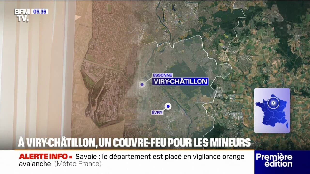 À Viry-Châtillon, la mairie instaure un couvre-feu pour les mineurs de ...