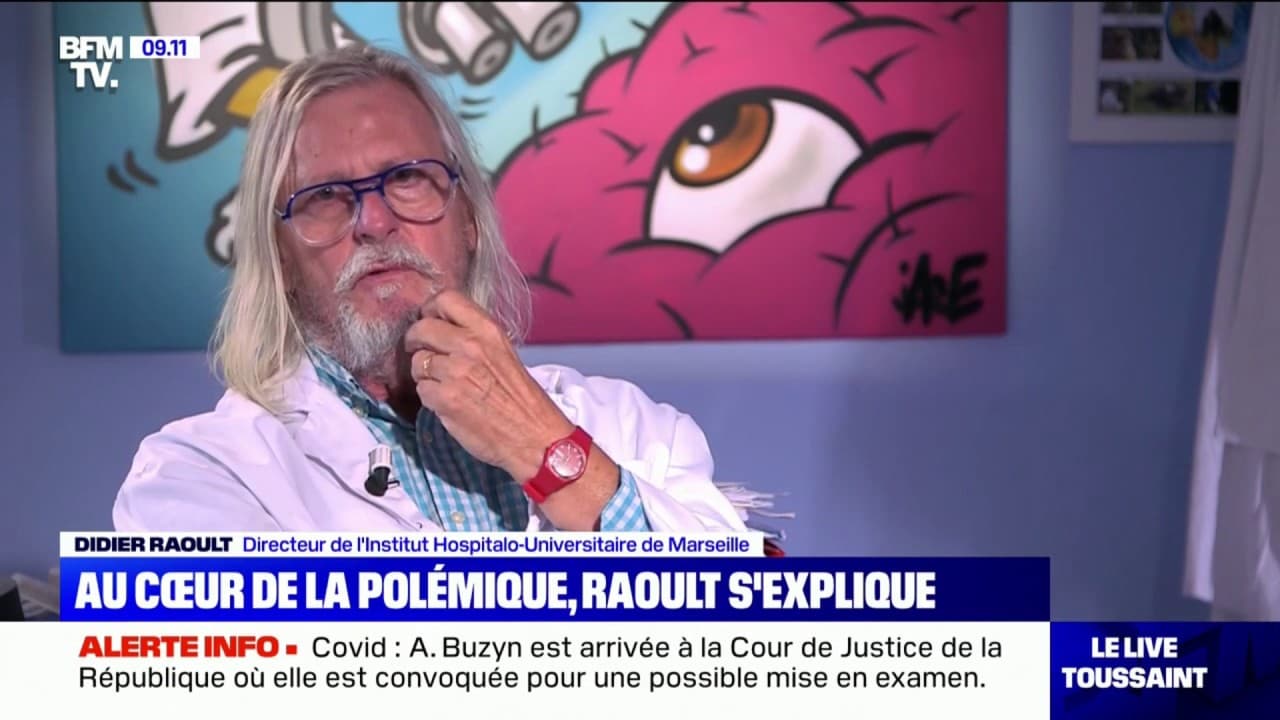 Didier Raoult: "Vous ne vous rendez pas compte de ce que les gens m ...