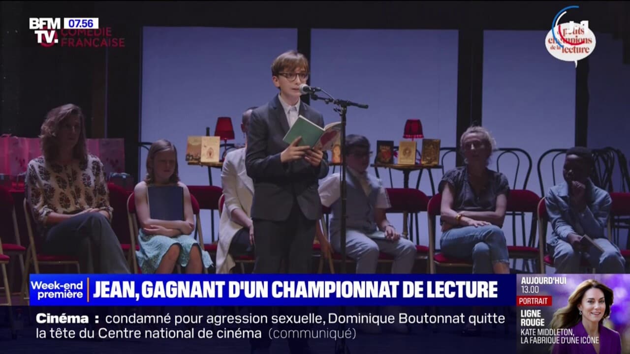 "J'étais content de lire pour les autres": Jean, élève de CM2 champion ...