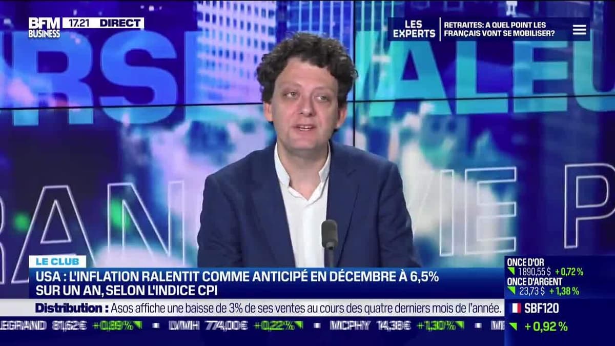 États-Unis: L'inflation ralentit comme anticipé en décambre à 6,5%, selon l'indice CPI - 12/01