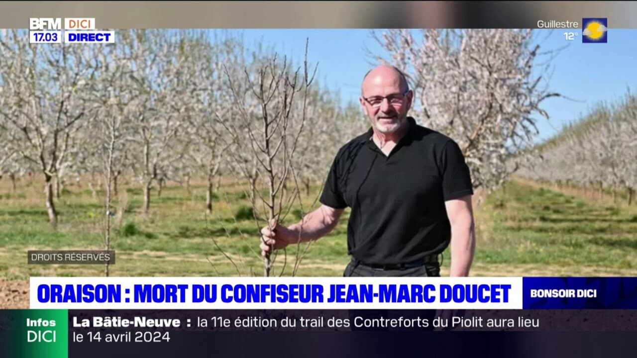 Oraison: le confiseur Jean-Marc Doucet est mort