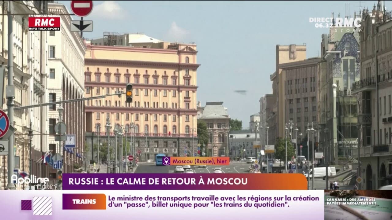 Russie : le calme de retour à Moscou