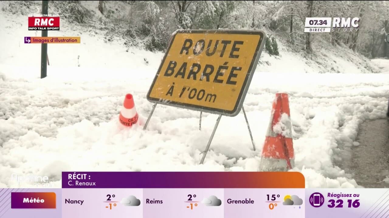 En Normandie, les transports scolaires et commerciaux suspendus en ...