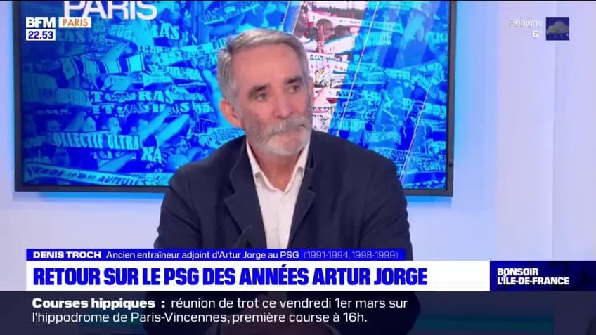 PSG: Denis Troch salue le "charisme" d’Artur Jorge, qui a "révolutionné ...