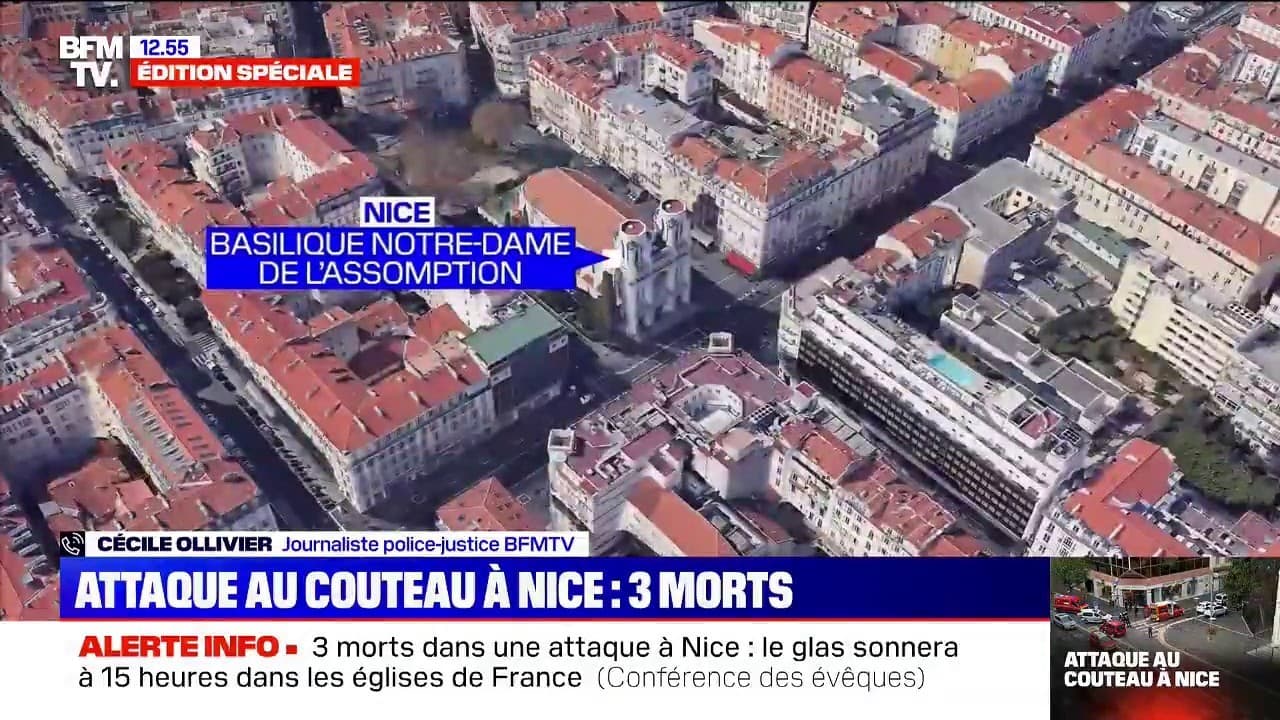 Ce Que Lon Sait De Lattaque Au Couteau à Nice Qui A Fait 3 Morts