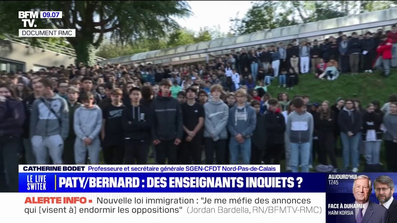 "Il est évident que les professeurs ont peur": Catherine Bodet ...