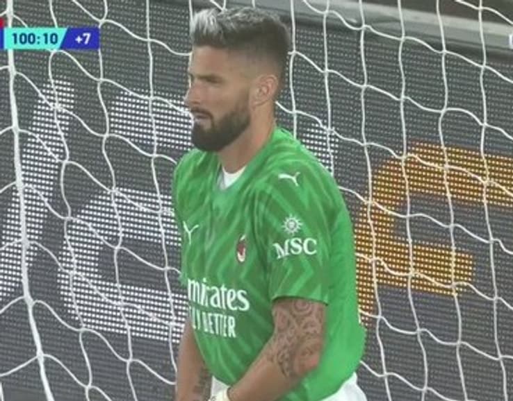 Genoa Ac Milan Mike Maignan Expulsé Olivier Giroud Le Remplace Dans