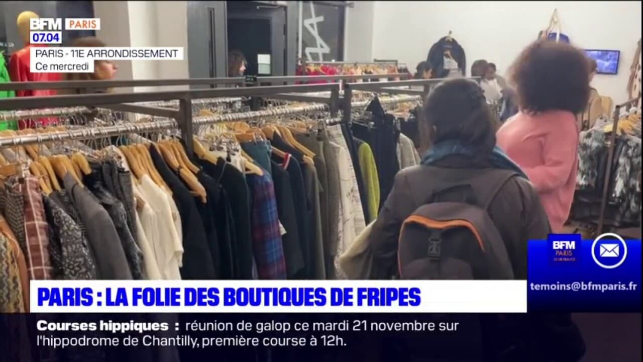 Paris: la folie des boutiques de fripes