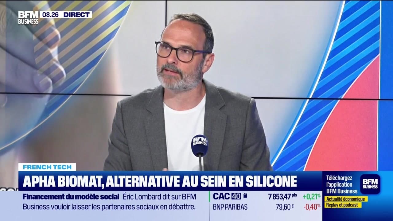 French Tech : Apha Biomat, un implant mammaire biologique - 16/05