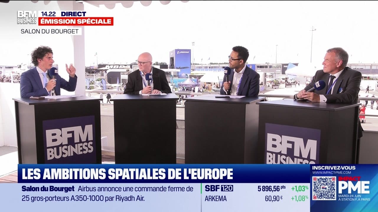 Émission spéciale "55e Salon International de l'Aéronautique et de l ...