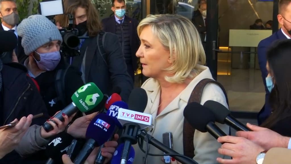 Présidentielle: Marine Le Pen presse les membres du RN tentés par Éric ...