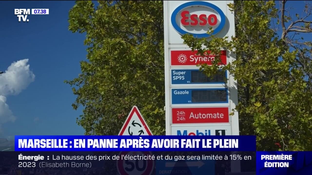 Marseille: en panne après avoir fait le plein de carburant