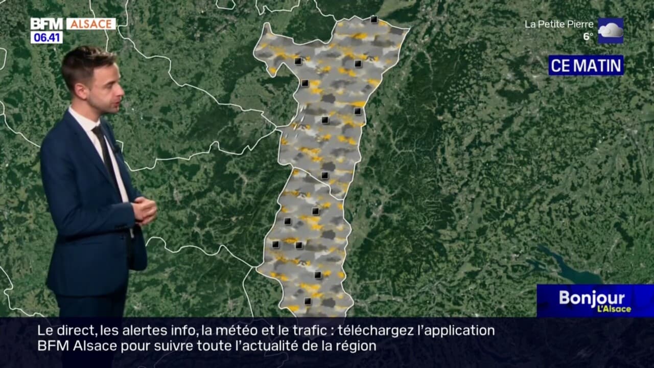 Météo Alsace: un temps nuageux ce lundi, jusqu'à 12°C à Haguenau