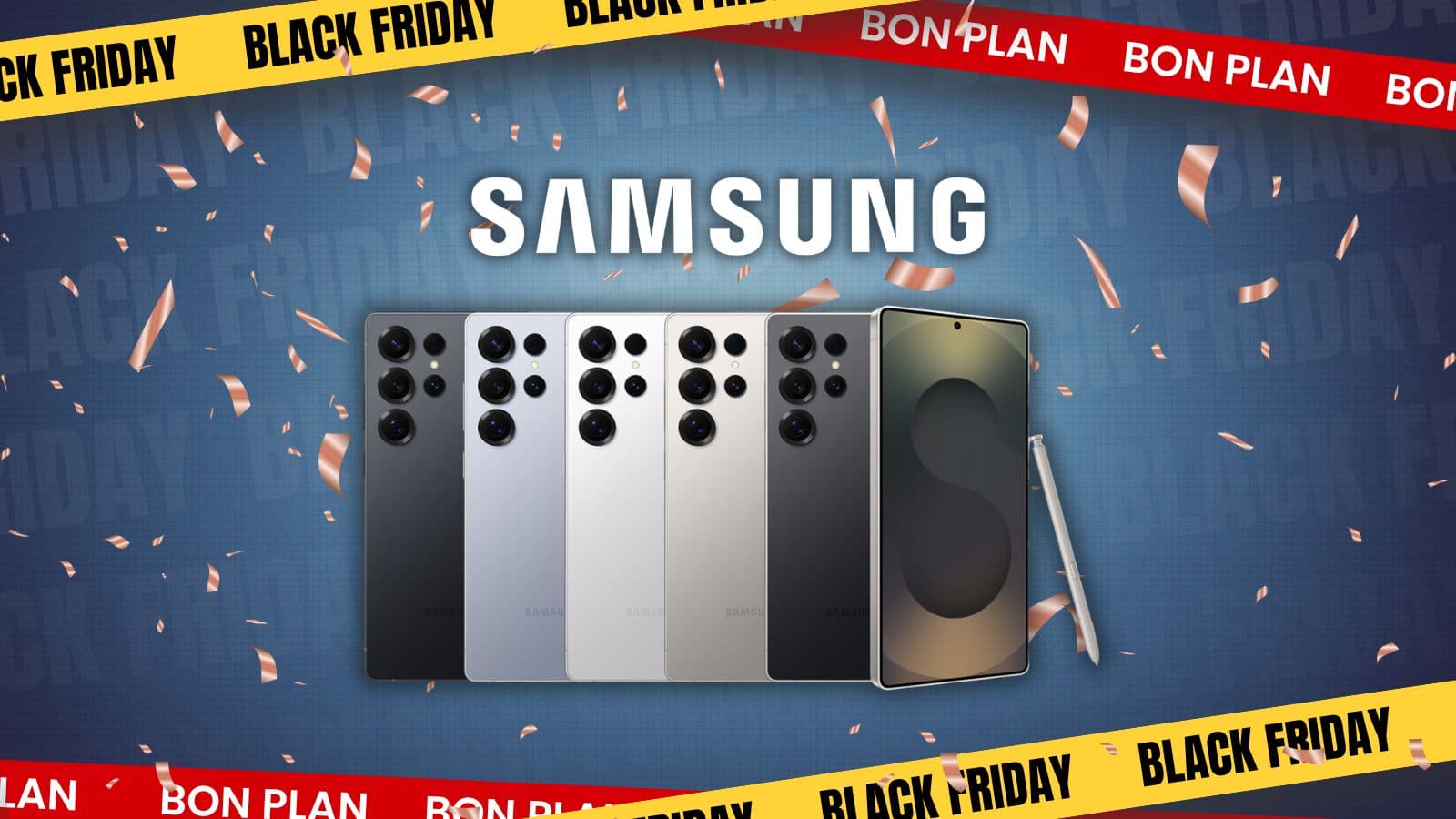 Le prix du Samsung Galaxy S25 Ultra se fait tout petit avec le Black Friday