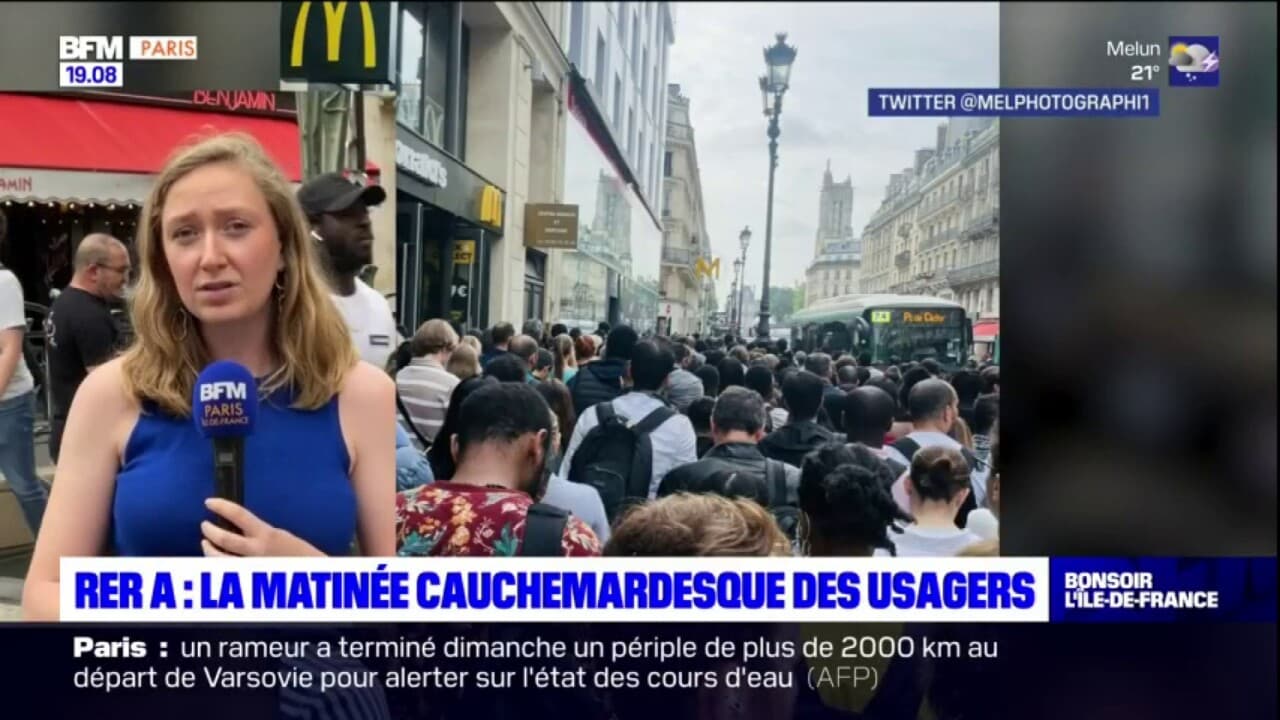 Une matinée cauchemardesque pour les usagers du RER A après un incident