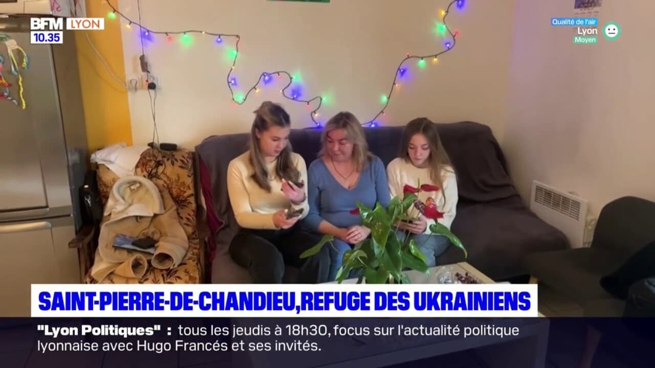 Guerre en Ukraine: Saint-Pierre-de-Chandieu, refuge des Ukrainiens depuis deux ans