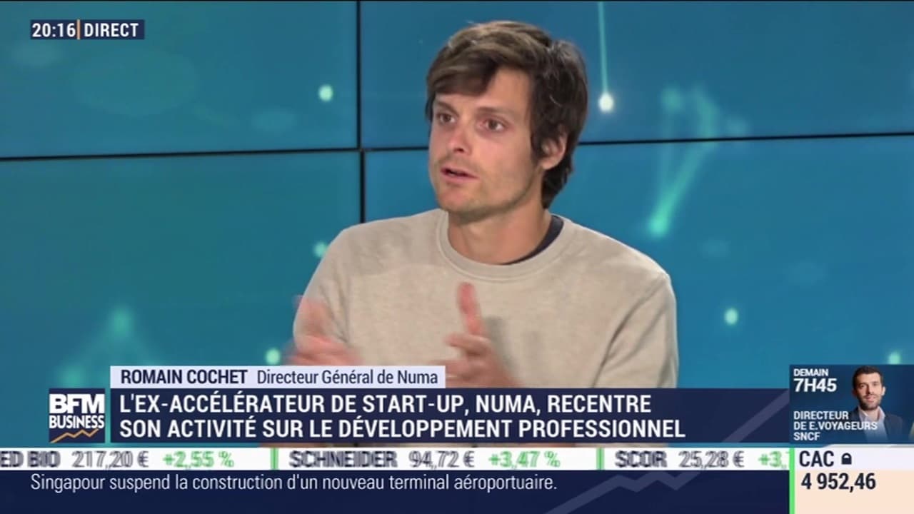 Romain Cochet (Numa) : L’ex-accélérateur de start-up, Numa, recentre son activité sur le ...