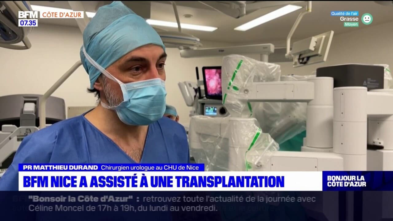 Comment se déroule une transplantation? Le CHU de Nice ouvre les portes ...