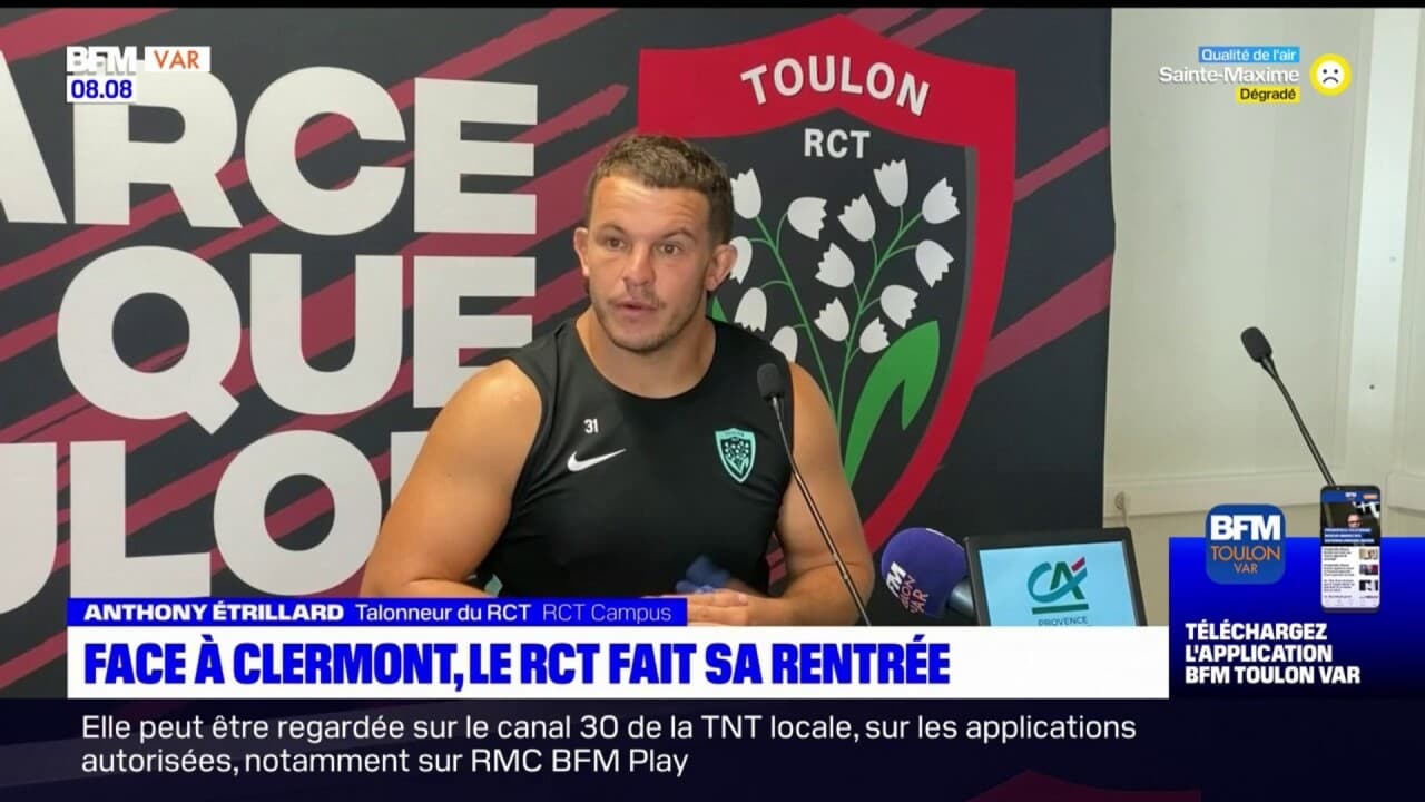 Rugby: face à Clermont, le RCT fait sa rentrée