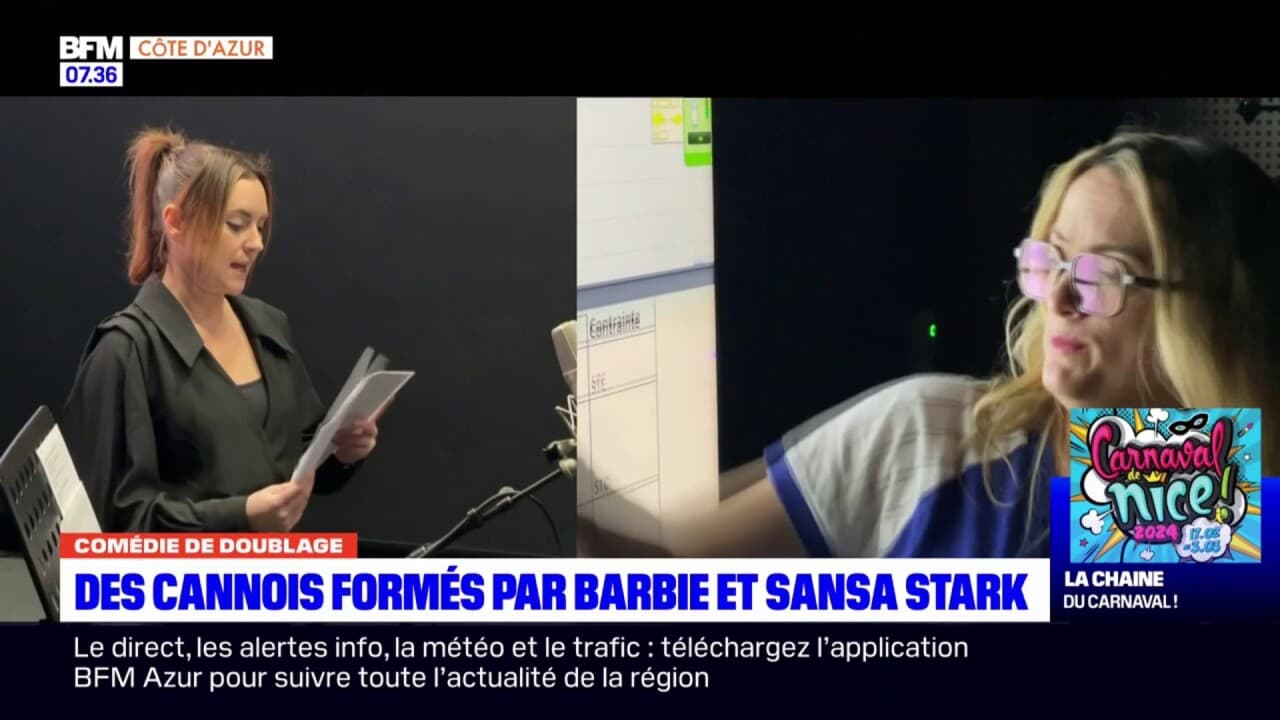 Alpes-Maritimes: des Cannois formés à la comédie de doublage par ...