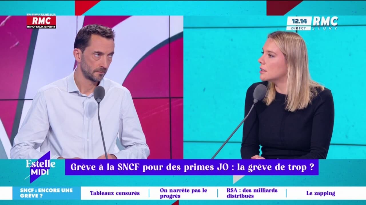 Grève SNCF pour les primes JO: le coup de gueule de Lumir Lapray contre ...