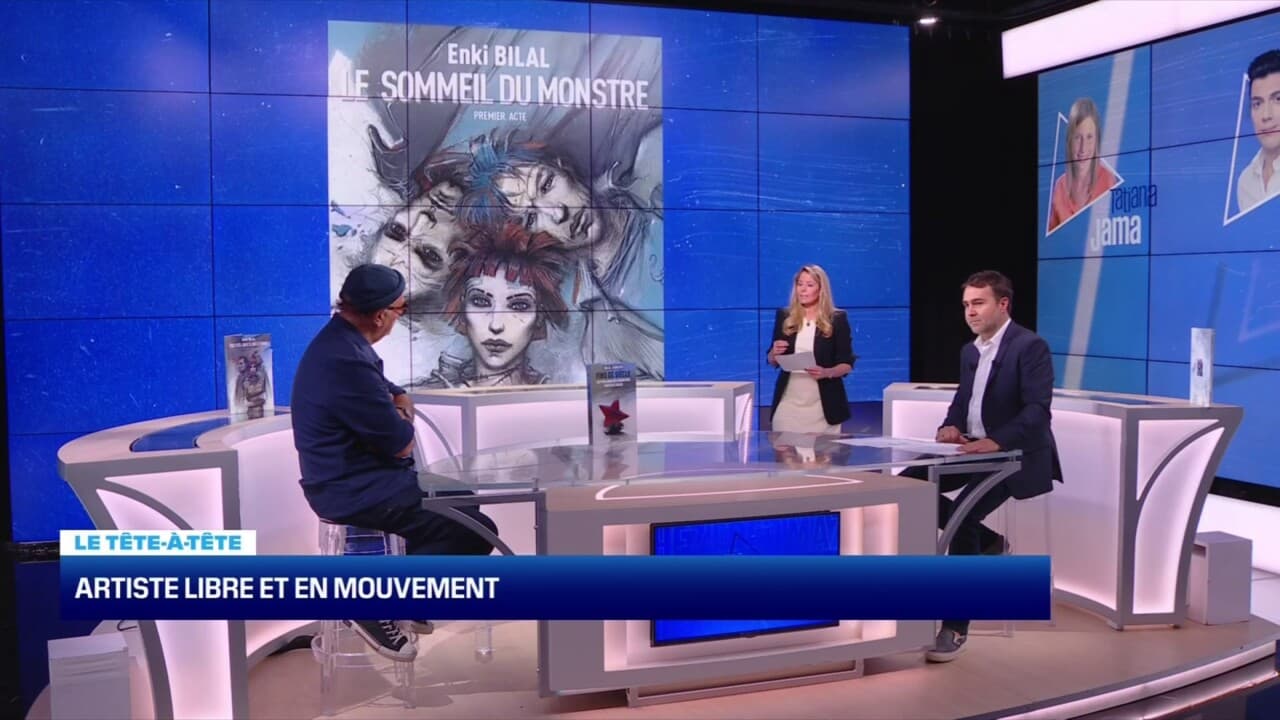 Enki Bilal, l'auteur de BD qui anticipe le futur