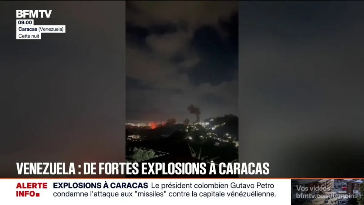 Explosions au Venezuela: Caracas dénonce une "très grave agression ...